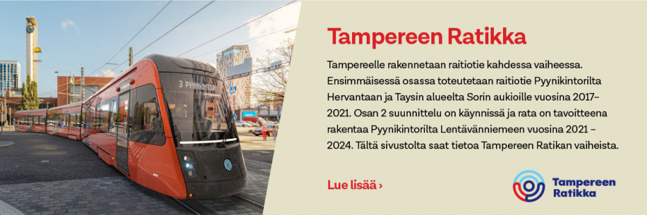 Ratikkaliikenne - Nysse, Tampereen seudun joukkoliikenne